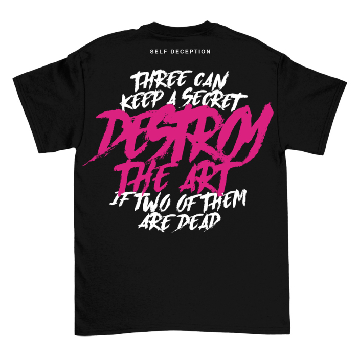 Self Deception Lyric T Shirt